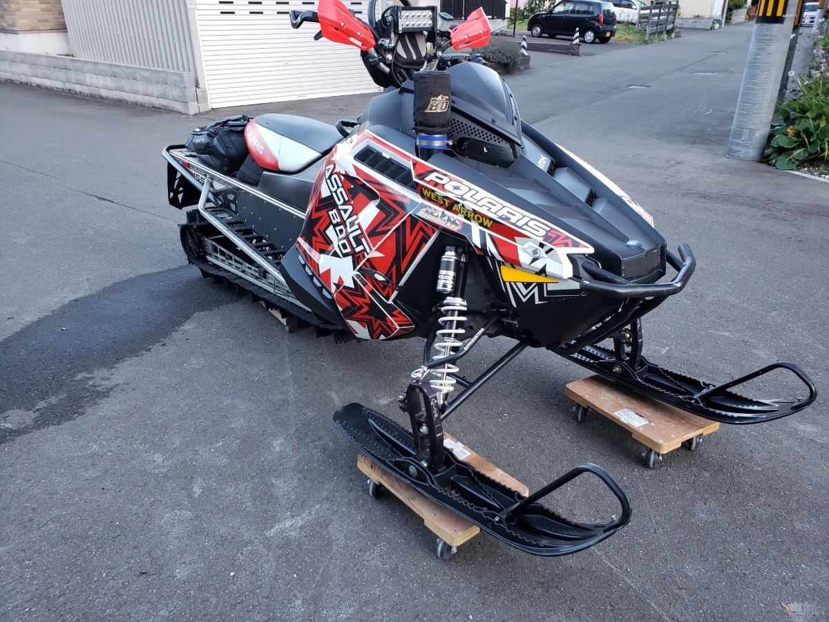 2012 ポラリス PRO-RMK 800 ターボ(スノーモービル)｜売買されたオークション情報、yahooの商品情報をアーカイブ公開 - オークファン（aucfan.com）