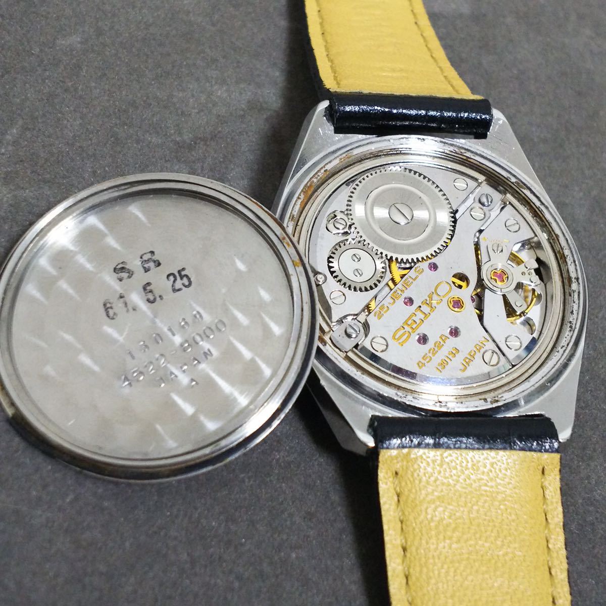 グランドセイコー グランドセイコー腕時計 4522-8000T 45GS 手巻き(グランドセイコー)｜売買されたオークション情報、yahooの商品情報をアーカイブ公開 - オークファン ...