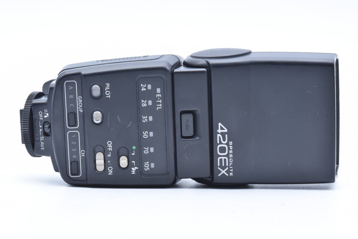 A1617 Canon キヤノン SPEEDLITE 420EX(キヤノン用)｜売買されたオークション情報、yahooの商品情報をアーカイブ公開 - オークファン（aucfan.com）