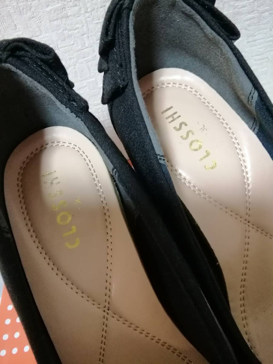 CLOSSHI パンプス ブラック 3L(ブラック系)｜売買されたオークション情報、yahooの商品情報をアーカイブ公開 - オークファン（aucfan.com）