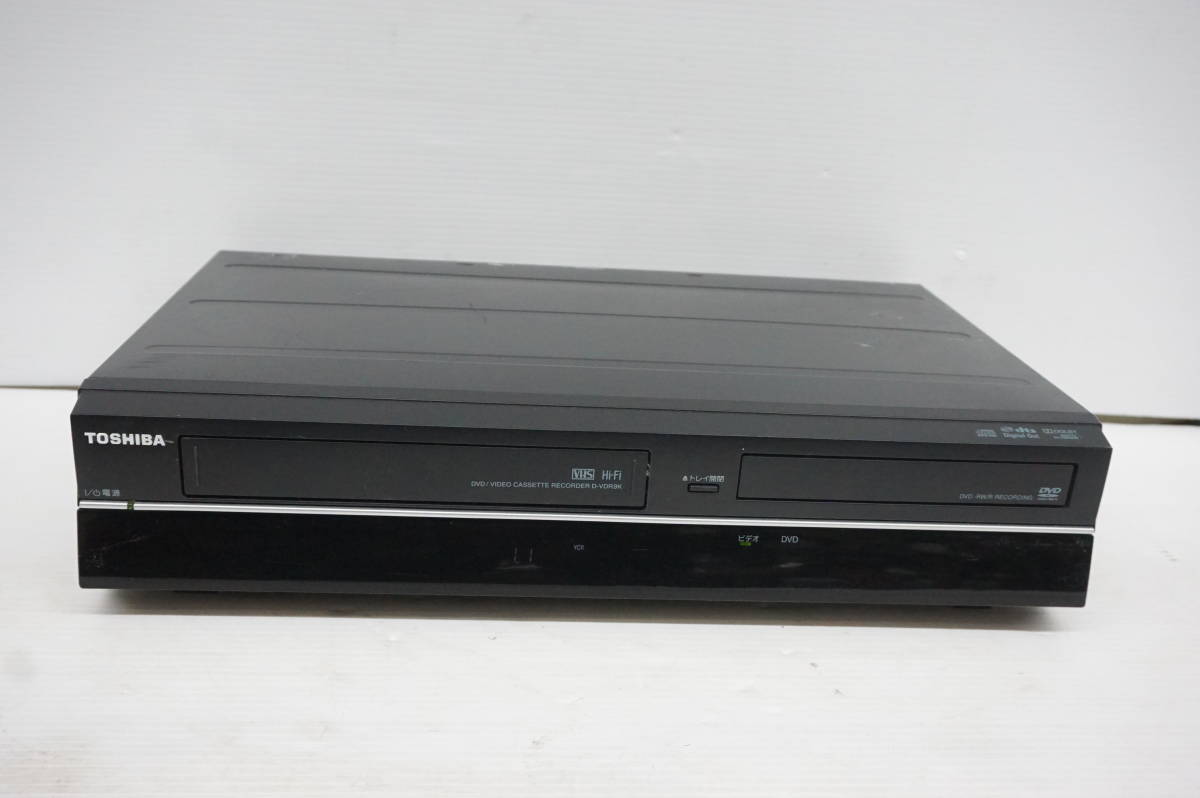TOSHIBA 東芝 地上デジタルチューナー内蔵VTR一体型DVDレコーダー D-VDR9K 管416(HDD内蔵)｜売買されたオークション情報、yahooの商品情報をアーカイブ公開 ...