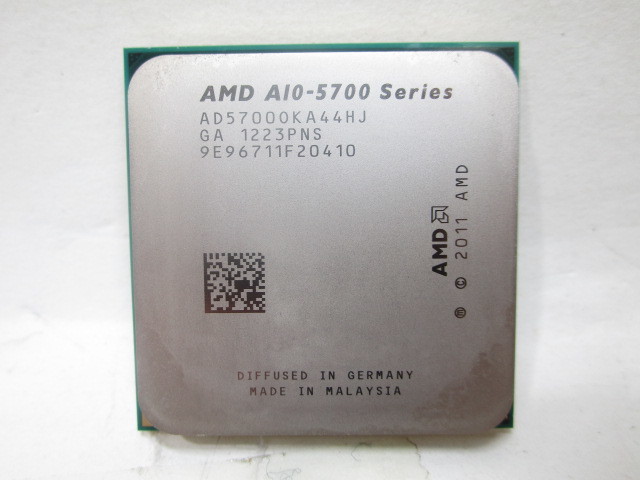 AMD CPU A10-5700 Series AD57000KA44HJ W13-1224(AMD)｜売買されたオークション情報、yahoo ...
