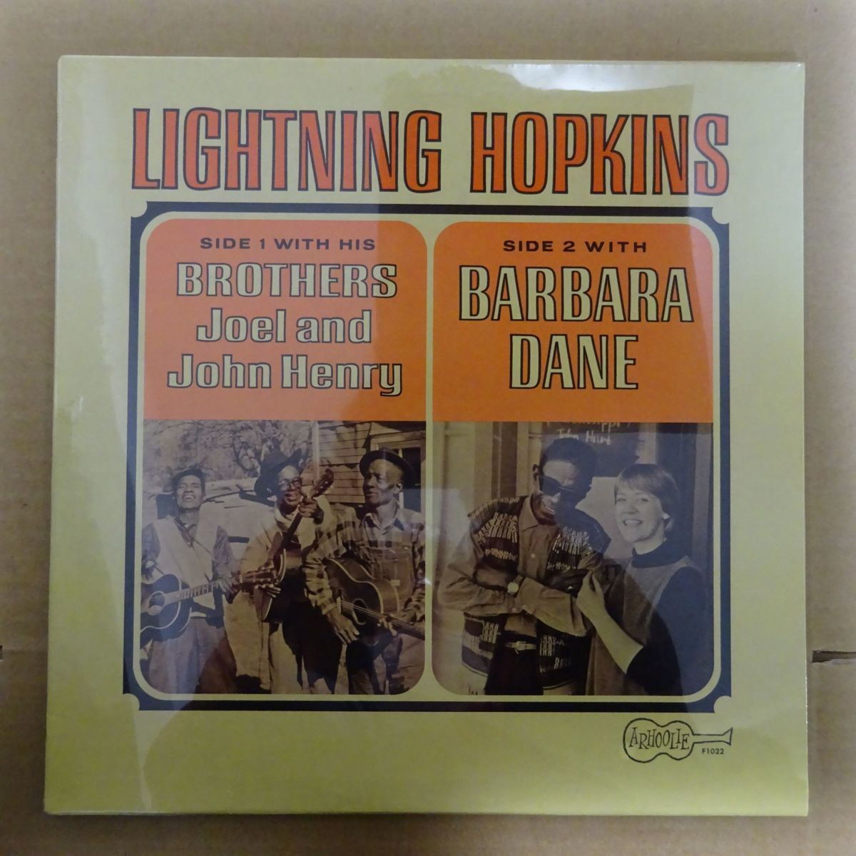 18010131; US盤/LP Lightning Hopkins/Lightning Hopkins With His Brothers ...