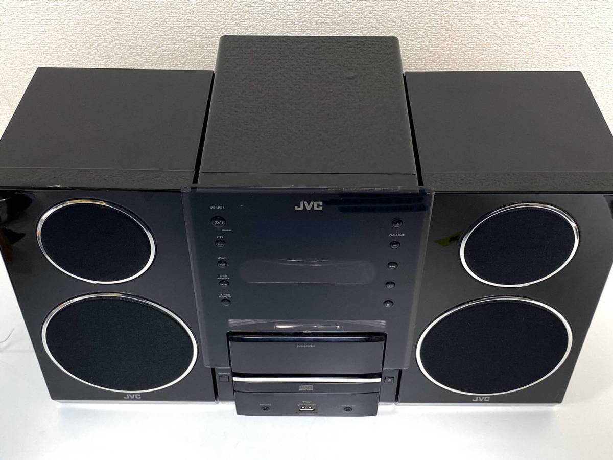 JVC Victor ビクター ケンウッド UX-LP55 CD/USB/iPodドックコンポ リモコン欠品 管理T431-001Y(システム ...