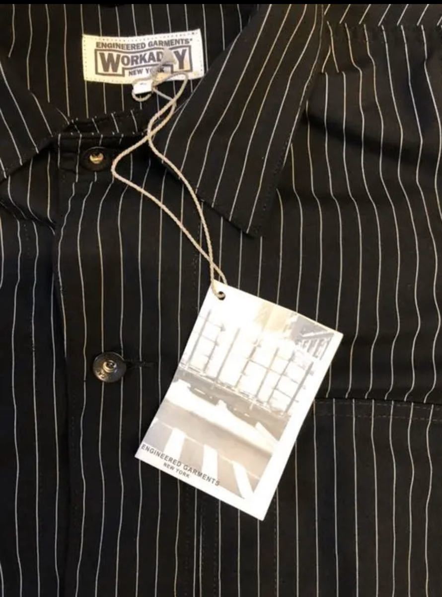 ENGINEERED GARMENTS WORKADAY Utility Jacket-PC Gangster St. ブラック エンジニアー ...