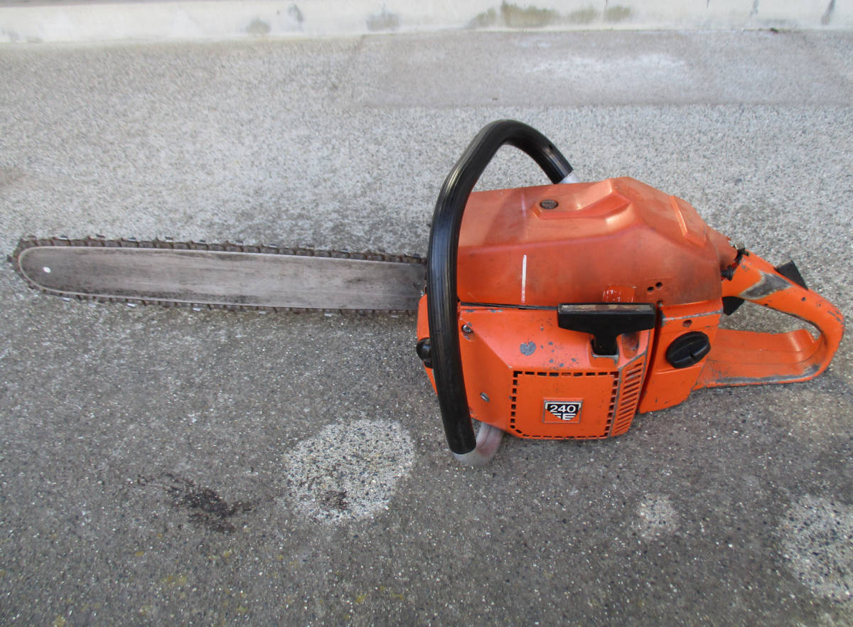 Husqvarna ハスクバーナ エンジンチェーンソー 240SE 16インチバー＆ソー ジャンク欠品あり(チェーンソー)｜売買された ...
