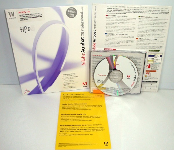 同梱OK Adobe Acrobat 7.0 Professional / 日本語版 / PDF / for Windows(DTP)｜売買されたオークション情報、yahooの商品情報を ...