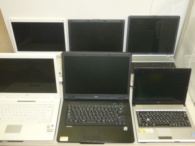 ノートパソコン 6台まとめ NEC SONY ジャンク PC PC-VJ16MFDNRFH4/PC-LL750LG/PC-VY22AFZ76 ...