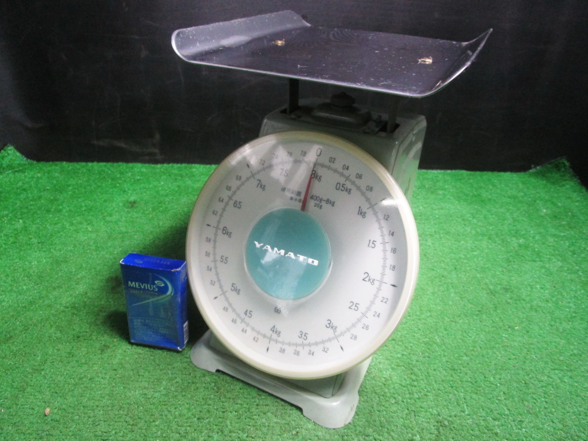 イ飯c990 大和 YAMATO 上皿はかり 使用範囲：400g 8kg 最小目盛20g(はかり、スケール)｜売買されたオークション情報 ...
