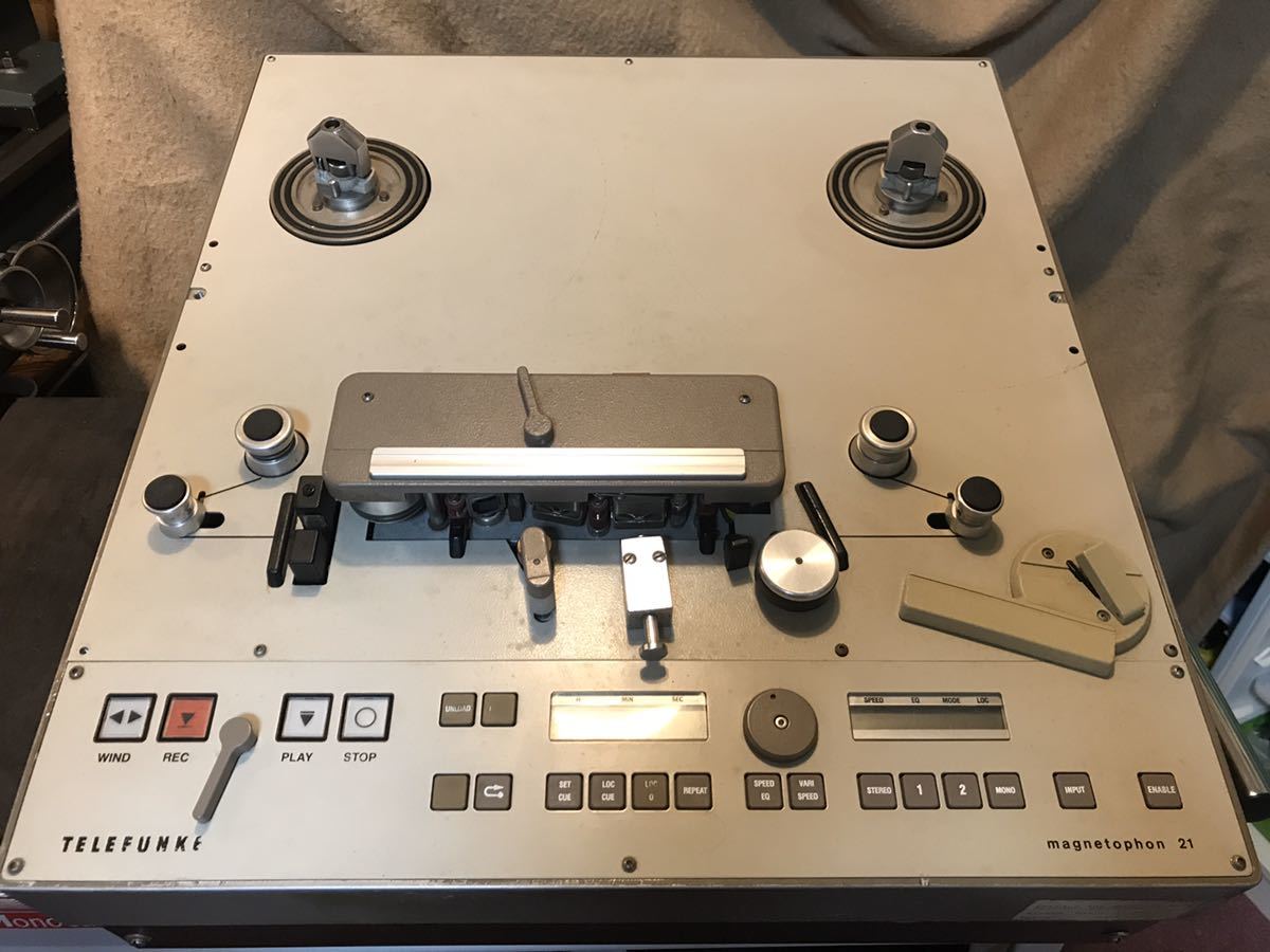 TELEFUNKEN M21 オープンデッキ(オープンリールデッキ)｜売買されたオークション情報、yahooの商品情報をアーカイブ公開 ...