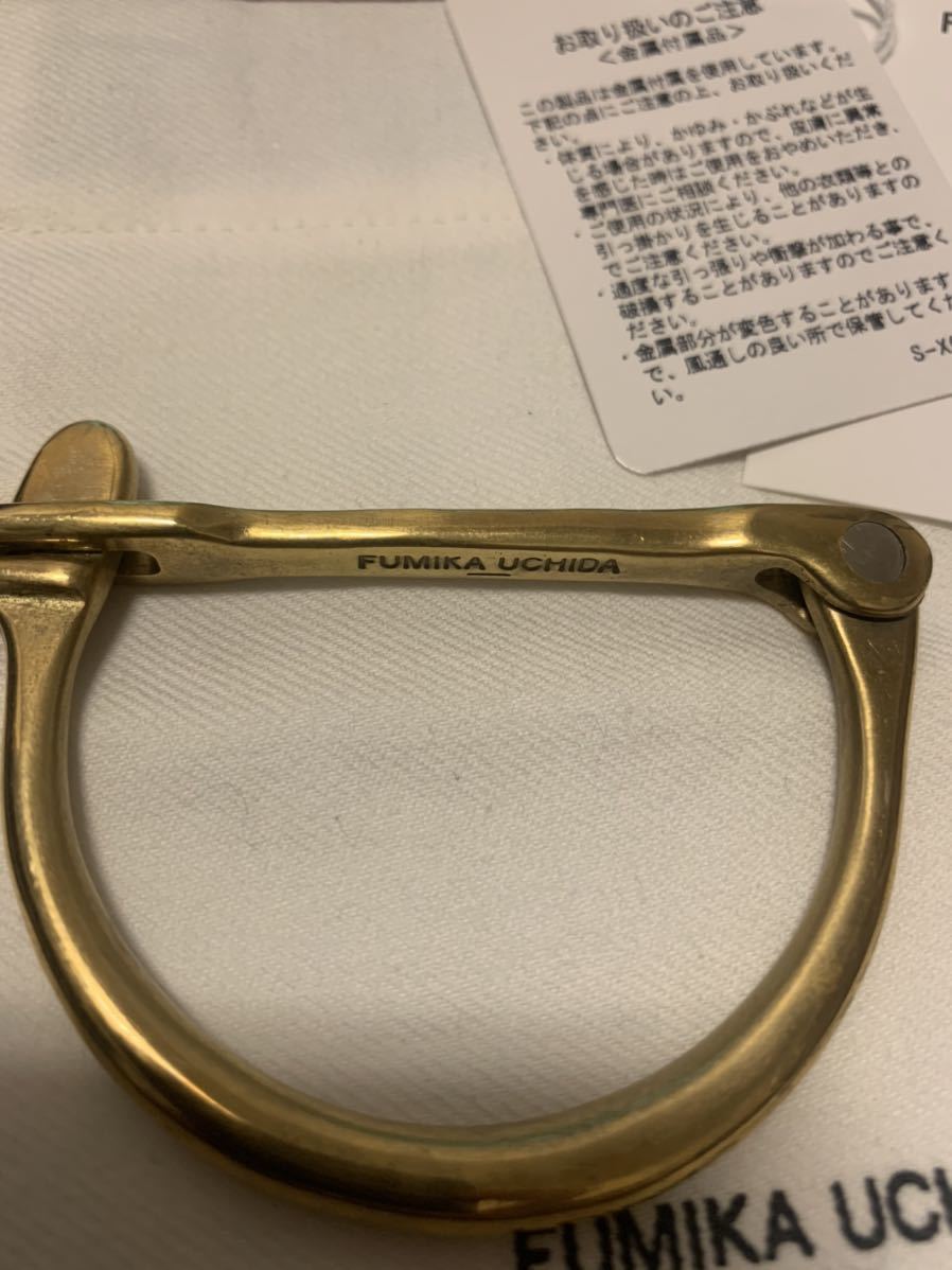 FUMIKA UCHIDA Dスナップ ゴールド S ブレスレット バングル フミカウチダ(その他)｜売買されたオークション情報、yahooの商品情報をアーカイブ公開 - オークファン ...