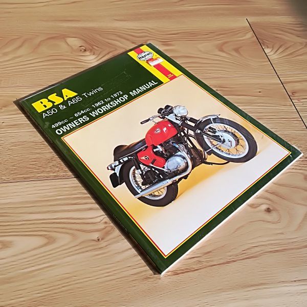 訳有 Haynes ヘインズ 整備 マニュアル 英語版 BSA A50 & A65 Twins 499cc 654cc 1962 to 1973 洋書 MANUAL(カタログ、パーツリスト ...