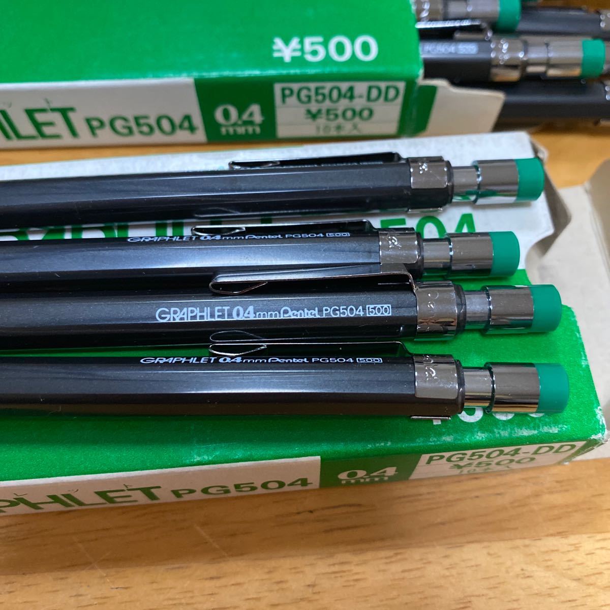廃盤 デッドストック Pentel ぺんてる GRAPHLET 製図用 シャーペン セット PG504 PG505 PG507 PG509(筆記用具)｜売買されたオークション情報、yahooの ...