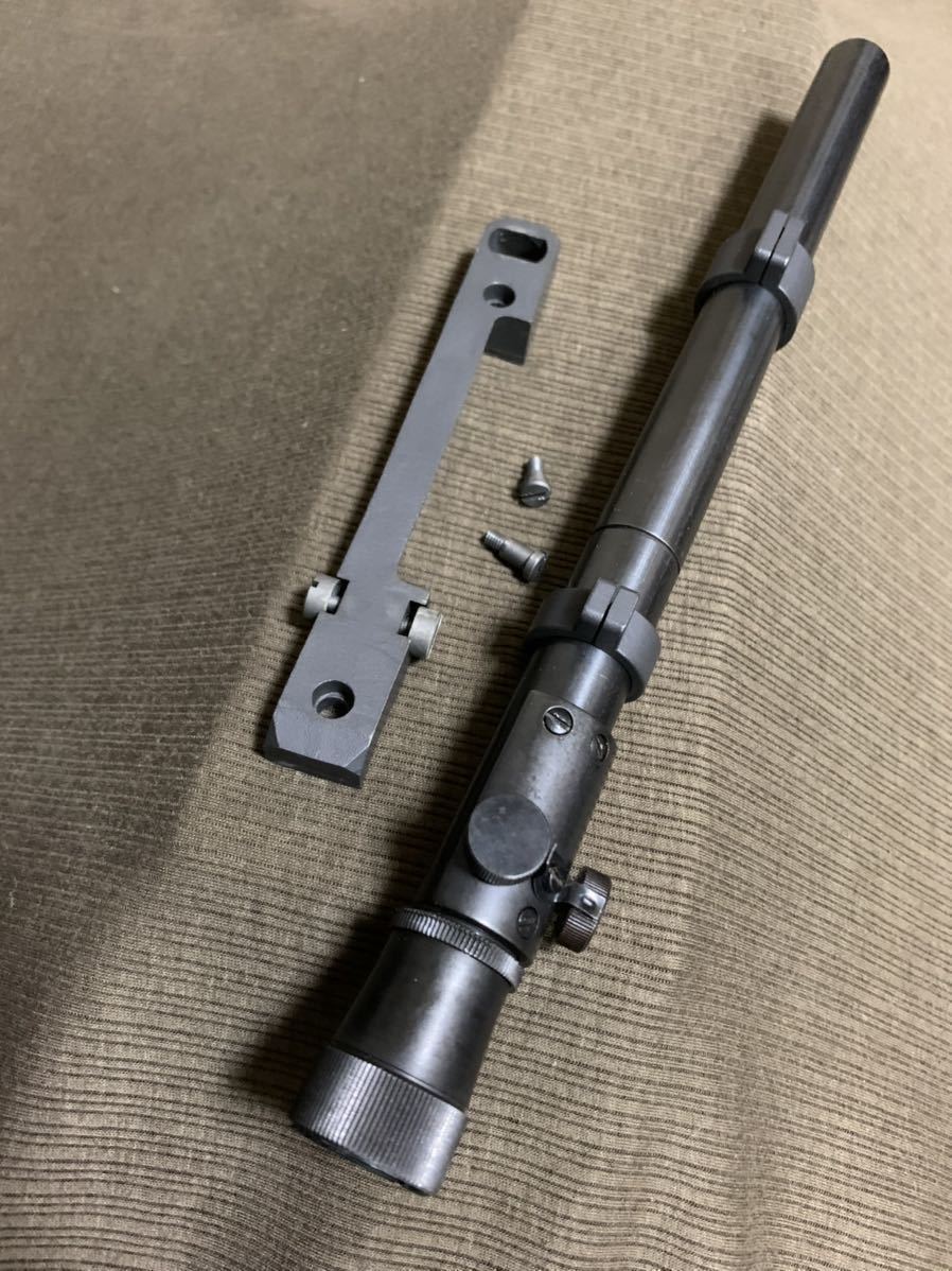 S＆T製M1903用に取付加工 G&G製 M73B1スコープ＆リング+ベース s&t m1903取付加工 ジャンク扱(エアガン)｜売買された ...