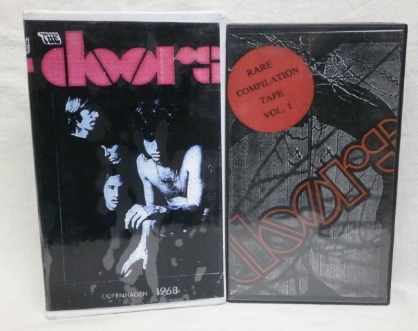 BOOTLEG VHS×2 ドアーズ ブートビデオ 2本セット THE DOORS RARE COMPILATION TAPE VOL.1 ...