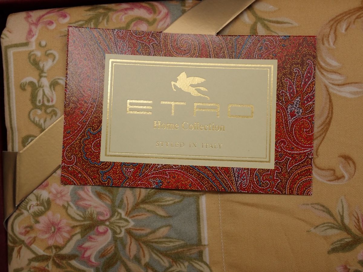 布団07 ETRO 羽毛掛け布団 サイズ 150 200cm エトロ/西川産業株式会社/AD2554418/ダウン/フェザー/綿/寝具/睡眠/寝る/日本製/消費税0(シングル用)｜売買された ...