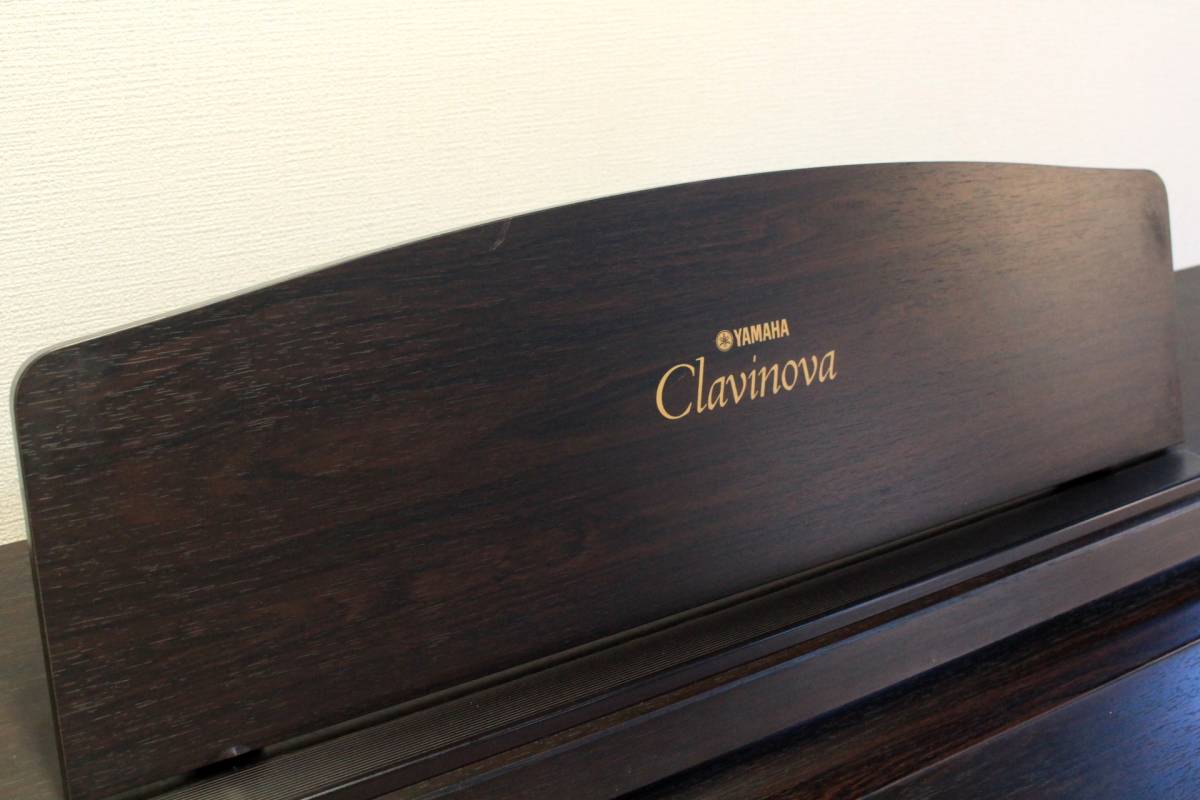 引取限定 YAMAHAヤマハ CLP-820 Clavinovaクラビノーバ 99年製 88鍵盤 ブラウン系 電源コード/椅子チェア付 動作 ...