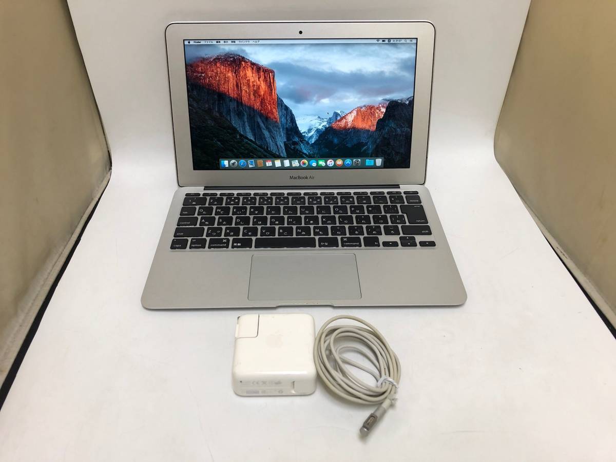2227 Apple MacBook Air Mid2011 11.6インチ MC969J/A CPU Core i5 1.6GHz メモリ 4GB SSD 128GB 訳あり(MacBook ...