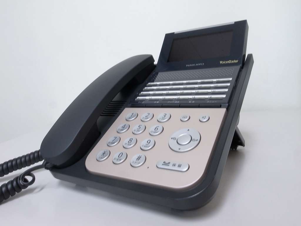 17年製造 ナカヨ Voice Caster IP PHONE IP-24N-ST101B B ③(ナカヨ電子サービス)｜売買された ...