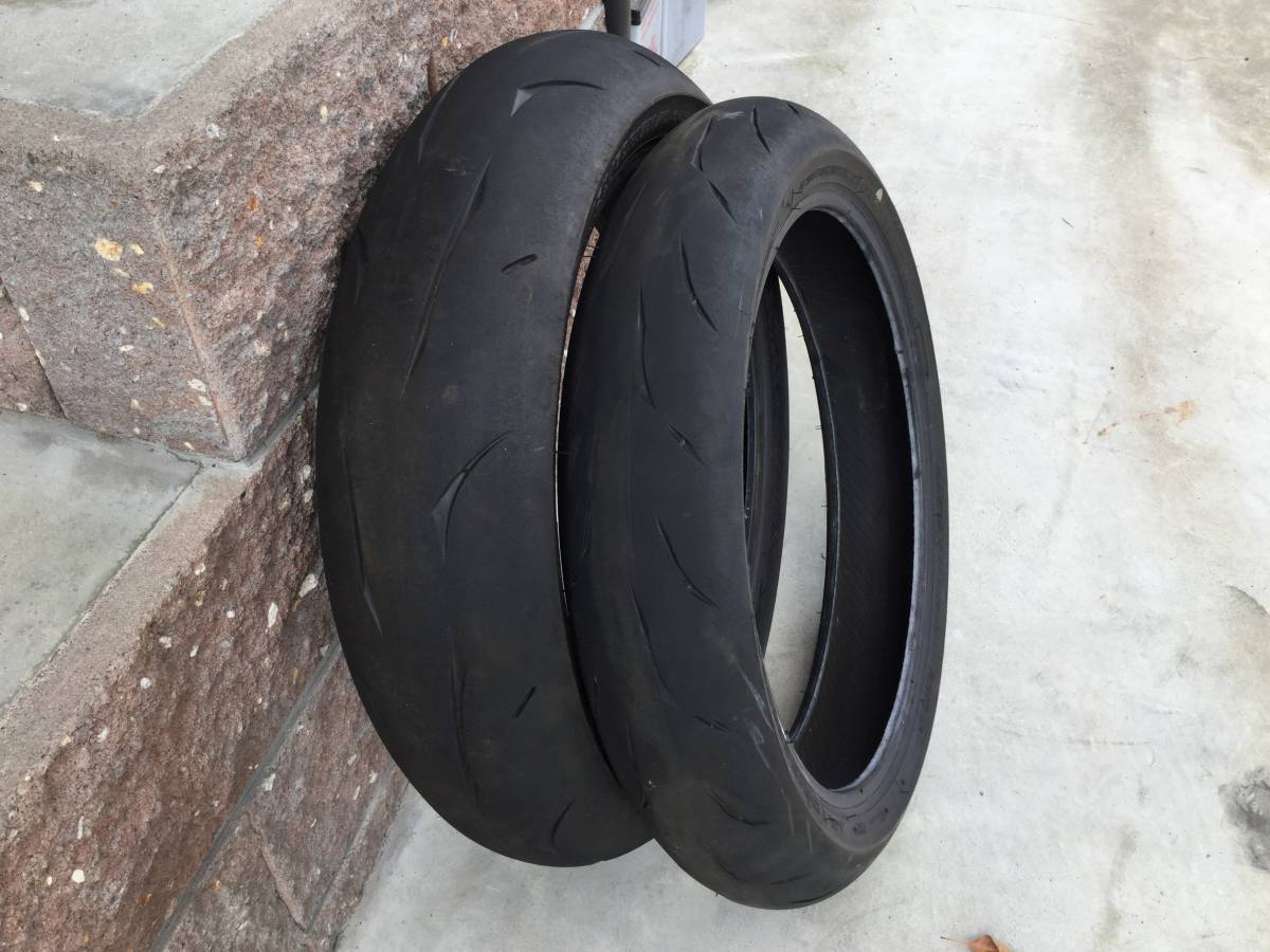 BS BATTAX RS10 前後セット120/7017 150/6017(オンロード)｜売買されたオークション情報、yahooの商品情報を ...