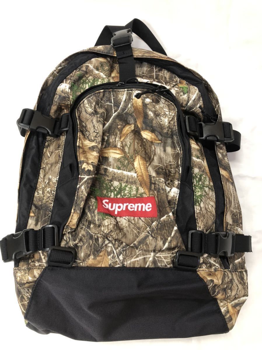 SUPREME BACKPACK REAL TREE CAMO シュプリーム リアルツリーカモ バックパック リュックサック(かばん、バッグ ...