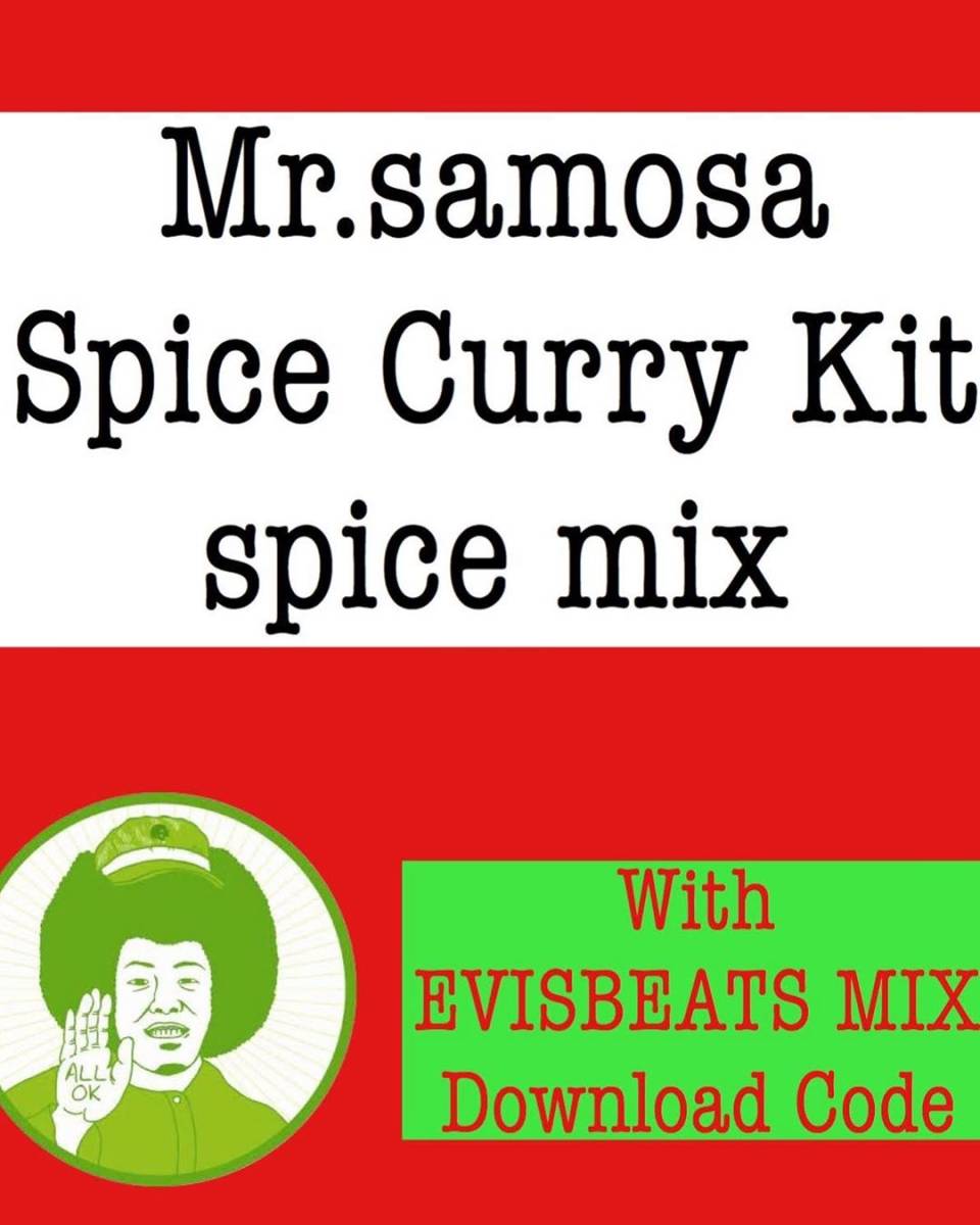 mix DLコード付き スパイスカレーレシピ Evisbeats - Mr.Samosa Spice Curry Kit: spice mix(ワールドミュージック)｜売買されたオークション ...