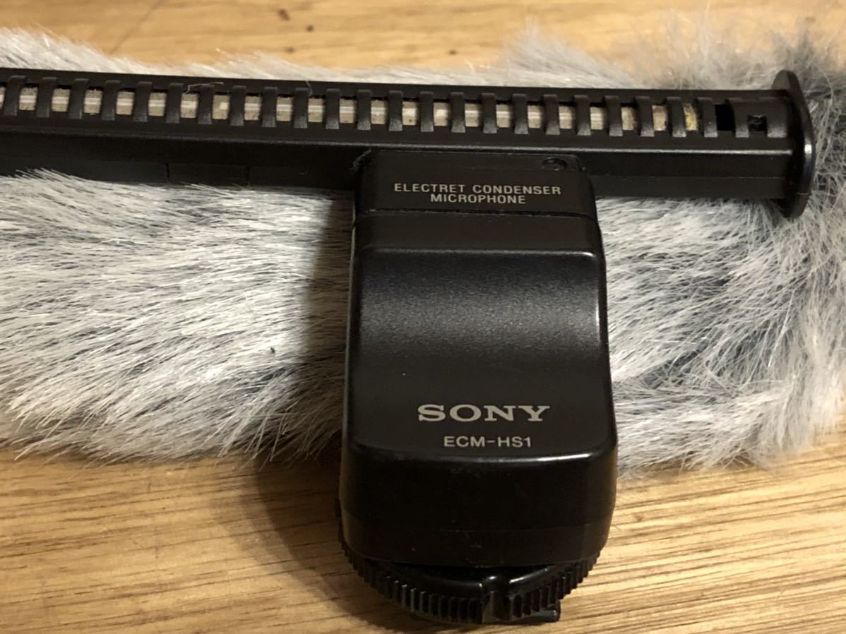 SONY ECM-HS1 ガン ズーム マイク 専用ファー付き(その他)｜売買されたオークション情報、yahooの商品情報をアーカイブ公開 ...