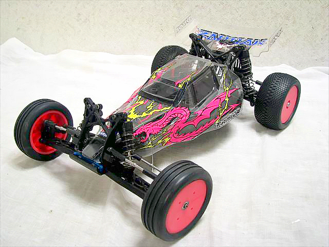 展示品 未走行 TAMIYA タミヤ ラジコンカー 1/10 VOLAC VG TRANSPEED DN01 ZAHHAK 車 ⑭(完成品 ...