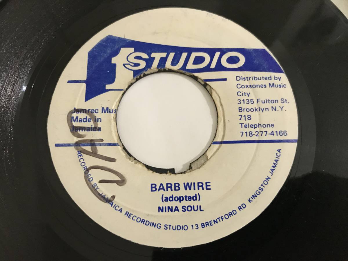 NINA SOUL / BARB WIRE STUDIO 1 REGGAE FOUNDATION HIT 45(レゲエ)｜売買されたオークション情報、yahooの商品情報をアーカイブ公開 ...