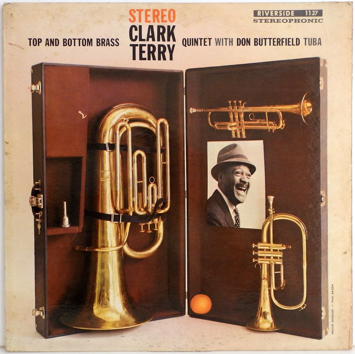 23003079; 廃盤 完全 オリジナル 黒少 INC 無 ラベル 深溝 US盤 CLARK TERRY Top and bottom ...