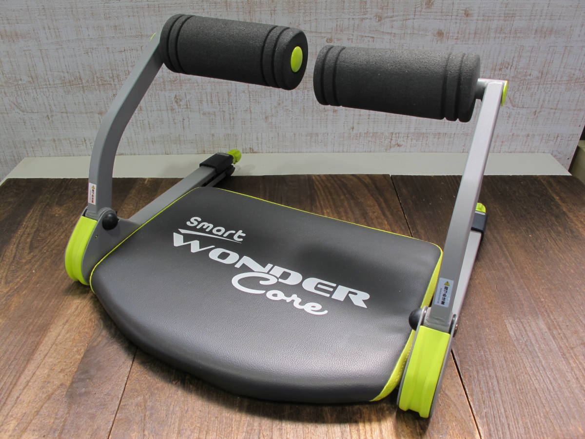 ショップジャパン公式 ワンダーコアスマート ライムグリーン WCS-61-JC 腹筋/腕部/太ももエクササイズ用 ＠140-②(マシン)｜売買されたオークション情報、yahooの商品情報を ...