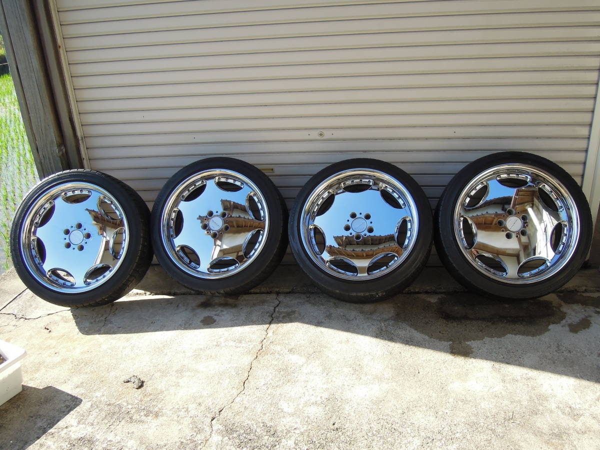 AME シャレン AX 20インチ 245/40R20 4本 8J ＋43 9J ＋37 ハブ径73 品 5H(ラジアルタイヤ)｜売買された ...