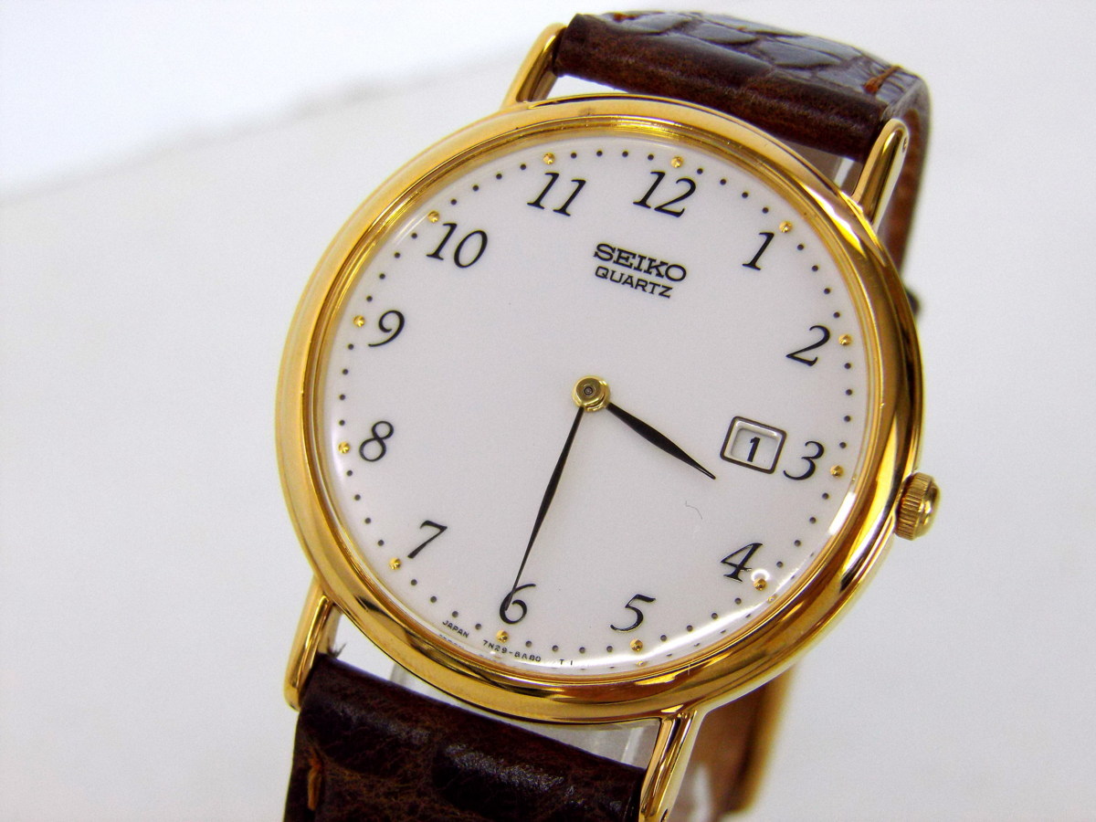 Z0206-6久52283 SEIKO QUARTZ 7N29-8A00 腕時計 セイコー(その他)｜売買されたオークション情報、yahooの商品情報をアーカイブ公開 - オークファン ...