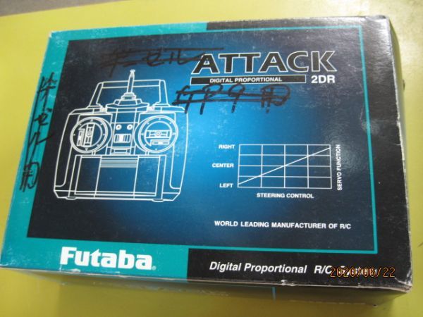 л6951 Futaba フタバ ラジコン用 プロポ 送信機 ATTACK アタック 2DR 通電確認済み 動作未確認(送信機)｜売買された ...