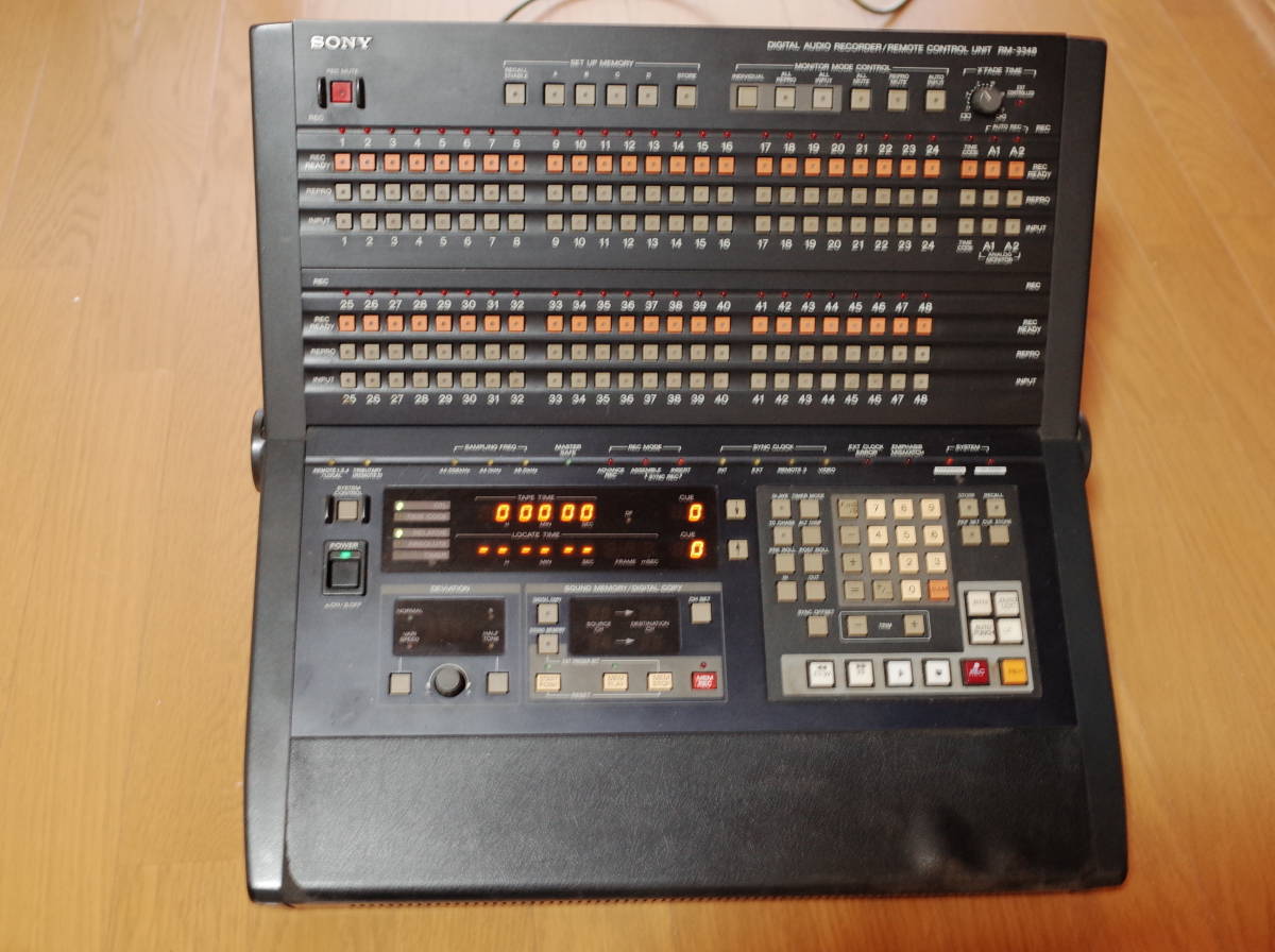 SONY REMOTE CONTROL UNIT RM-3348 PCM 3348 ジャンク(マルチトラックレコーダー)｜売買された ...