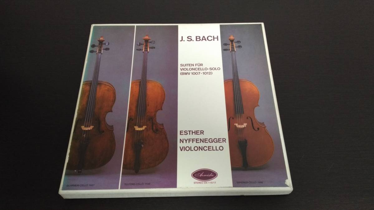 エステル ニッフェネッガー バッハ：無伴奏チェロ組曲6枚組 Esther Nyffenegger - BACH 6 Suites Cello ...