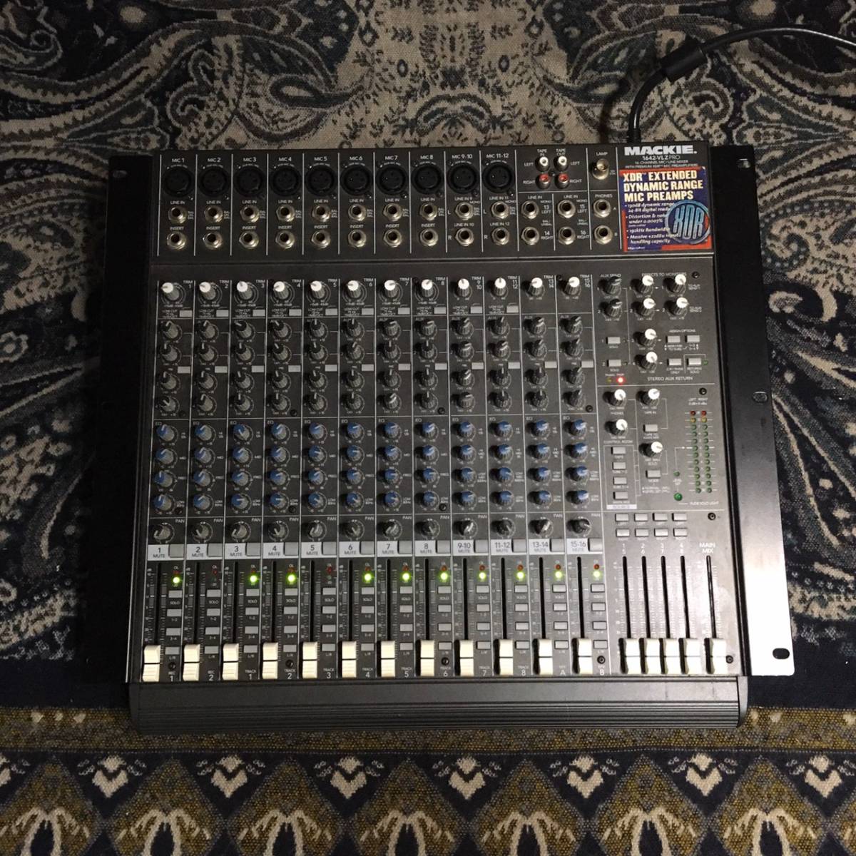 B11b37D MACKIE 1642-VLZ PRO アナログミキサー 16チャンネル マッキー PA機器(ミキサー)｜売買された ...