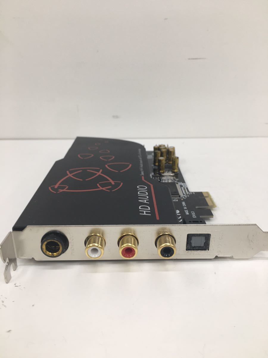 aim sound card sc808 オーディオカード HD AUDIO 動作未確認(サウンドカード)｜売買されたオークション情報 ...