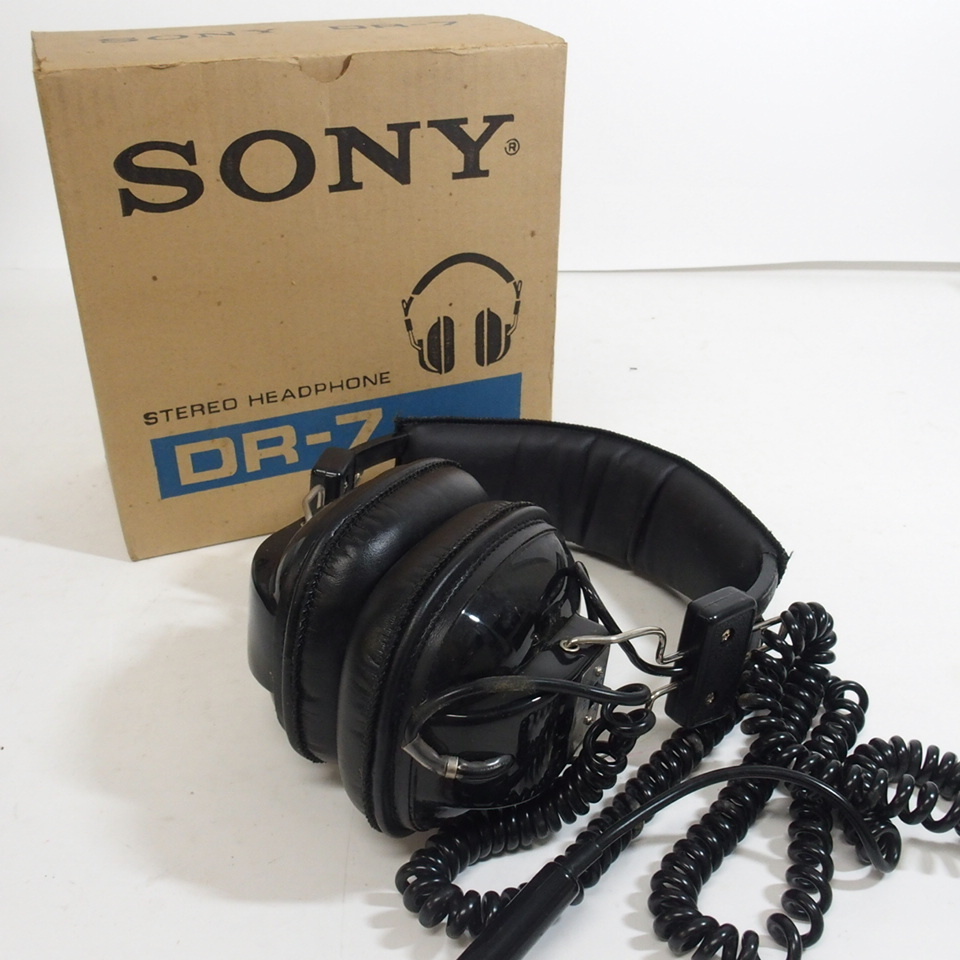 ヘッドホン SONY/ソニー DR-7 オーディオ機器 ヘッドフォン ヴィンテージ 昭和レトロ 箱有り f002l 1170(ソニー)｜売買さ ...