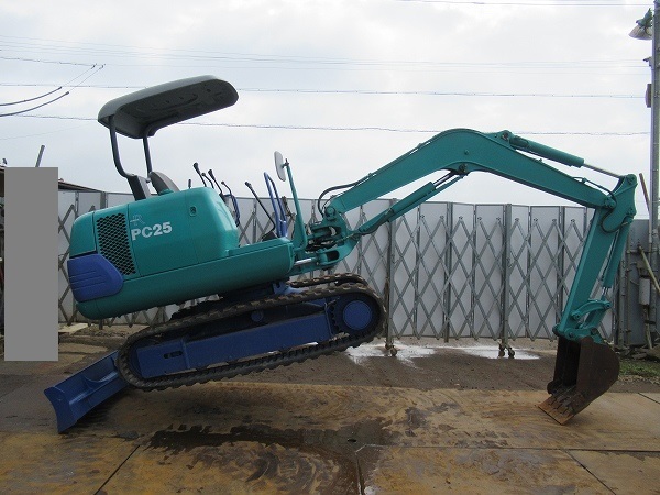コマツ PC25-1E 倍速 油圧ショベル ユンボ KOMATSU 建設農業機械(建設機械、重機)｜売買されたオークション情報、yahooの商品情報をアーカイブ公開 - オークファン ...