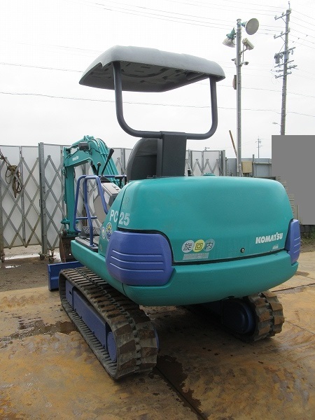 コマツ PC25-1E 倍速 油圧ショベル ユンボ KOMATSU 建設農業機械(建設機械、重機)｜売買されたオークション情報、yahooの商品情報をアーカイブ公開 - オークファン ...