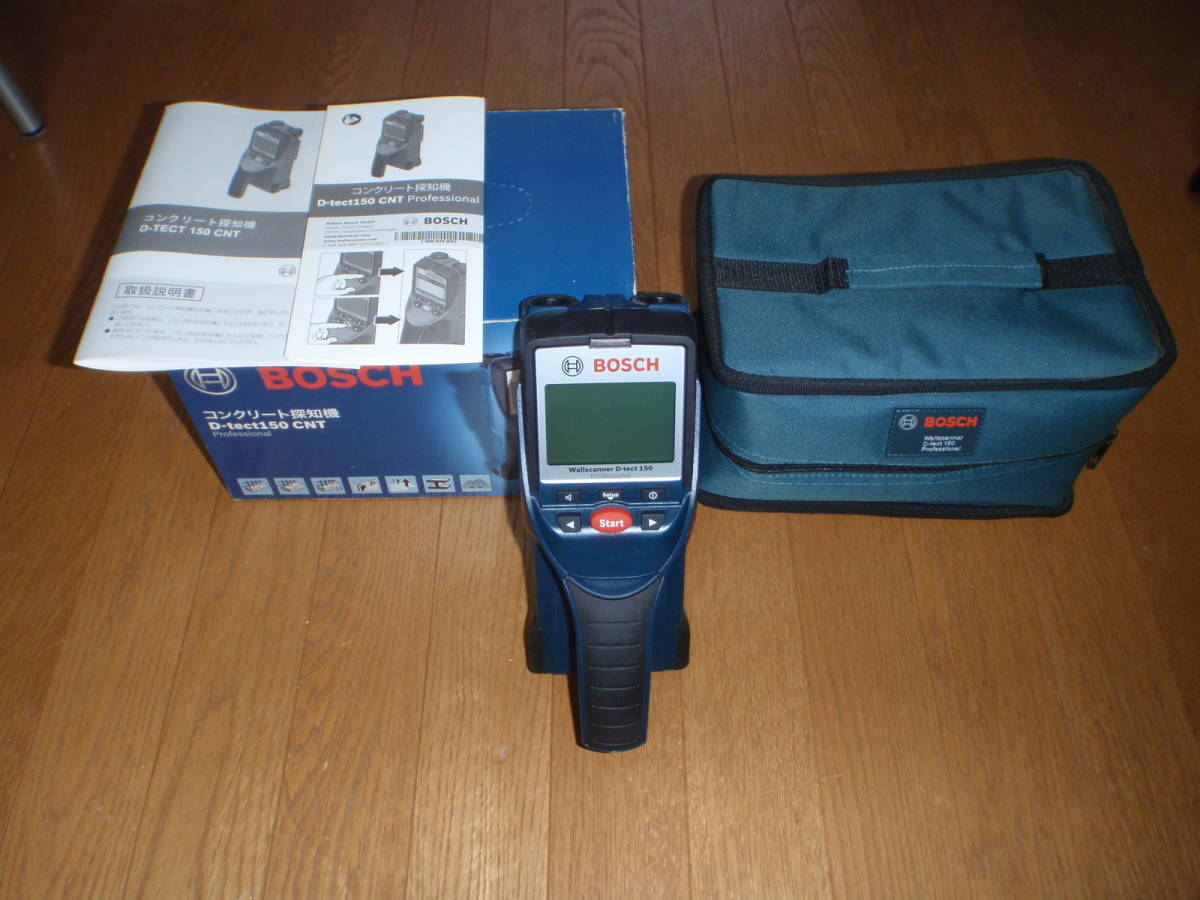 BOSCH ボッシュ コンクリート探知機 D-TECT 150CNT 型(基準器、ゲージ)｜売買されたオークション情報、yahooの商品情報をアーカイブ公開 - オークファン（aucfan.com）