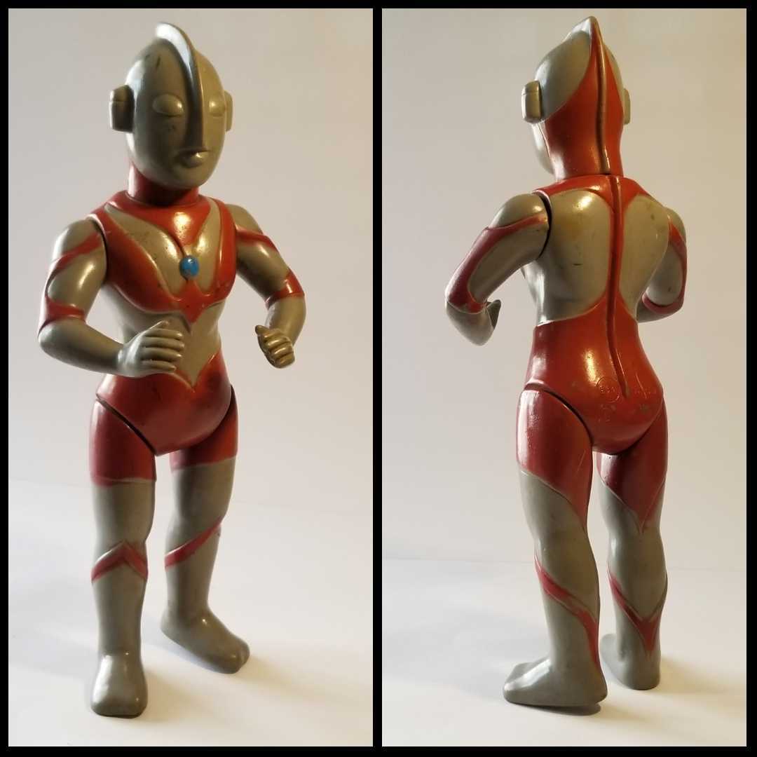 昭和レトロ ソフビ マルサン 円谷プロ ウルトラマン 23cm Vintage Marusan Ultraman Sofubi figure(ソフビ)｜売買されたオークション情報、yahooの ...