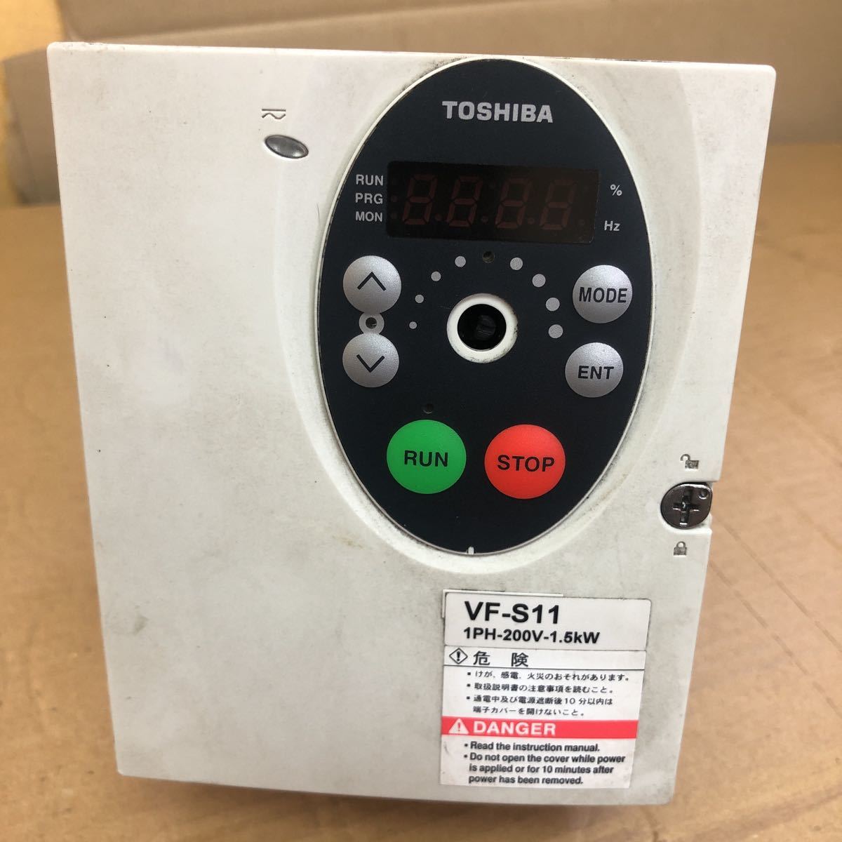東芝インバーター VF-S11 1PH-200V-1.5kw 動作未確認(電材、配電用品)｜売買されたオークション情報、yahooの商品情報を ...