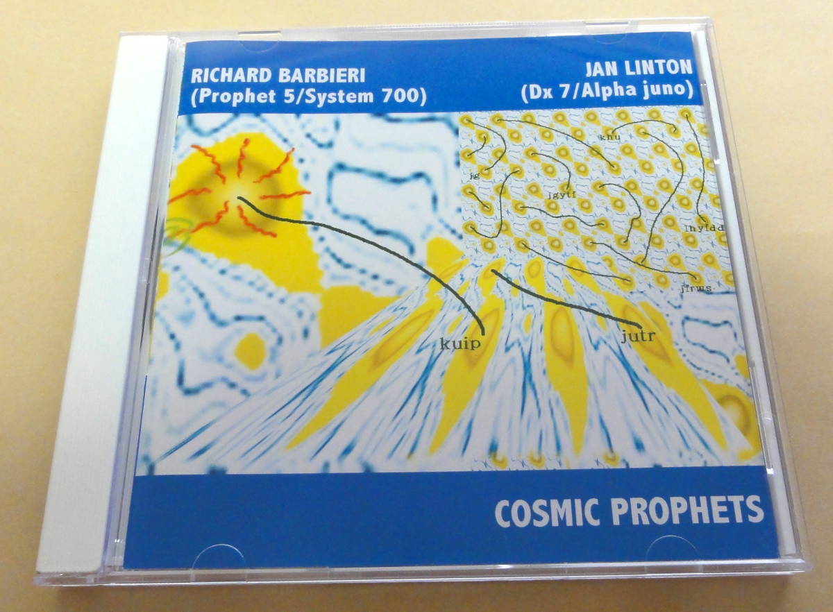 Cosmic Prophets : Richard Barbieri Jan Linton サンプリングCD AMBIENT アンビエント ...