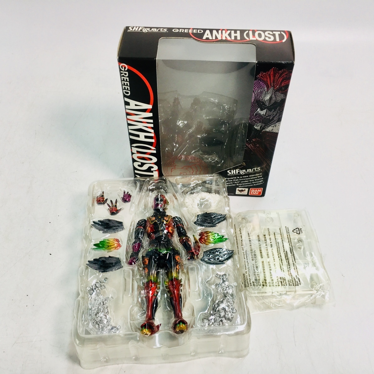 品 魂ウェブ商店 S.H.Figuarts 仮面ライダーオーズ アンク ロスト ANKH LOST(仮面ライダーオーズ)｜売買された ...