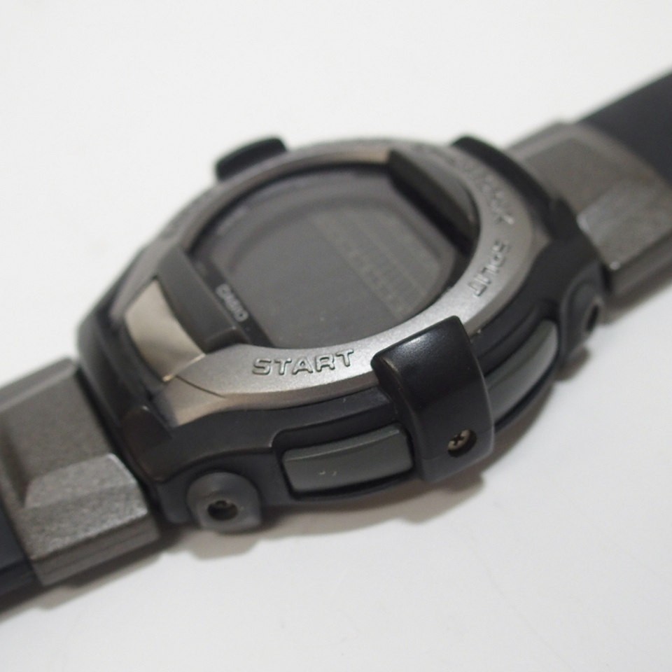 19.CASIO カシオ G-SHOCK G-COOL GT-001 1595 腕時計 デジタル シルバー×ブラック 稼働品 f002(G ...