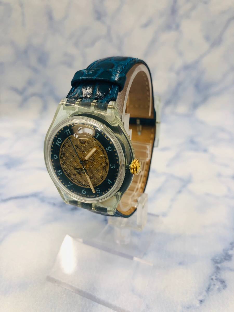 5897 Swatch スウォッチ 自動巻き 腕時計 AG 1995 スケルトン 23石(AUTOMATIC)｜売買されたオークション情報、yahooの商品情報をアーカイブ公開 ...