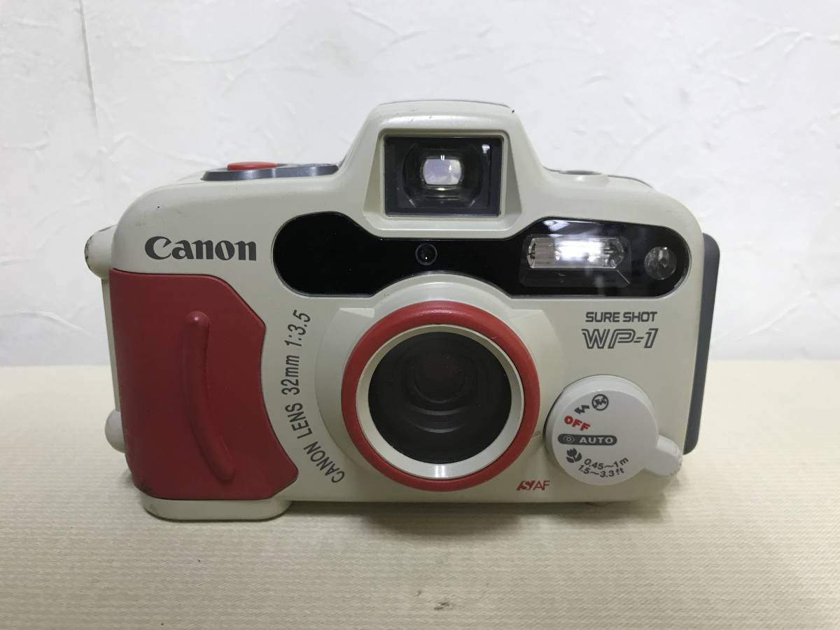CANON キヤノン SURE SHOT WP-1 （Autoboy D5) 32mm F3.5 防水 水中カメラ ジャンク｜カメラ、光学機器