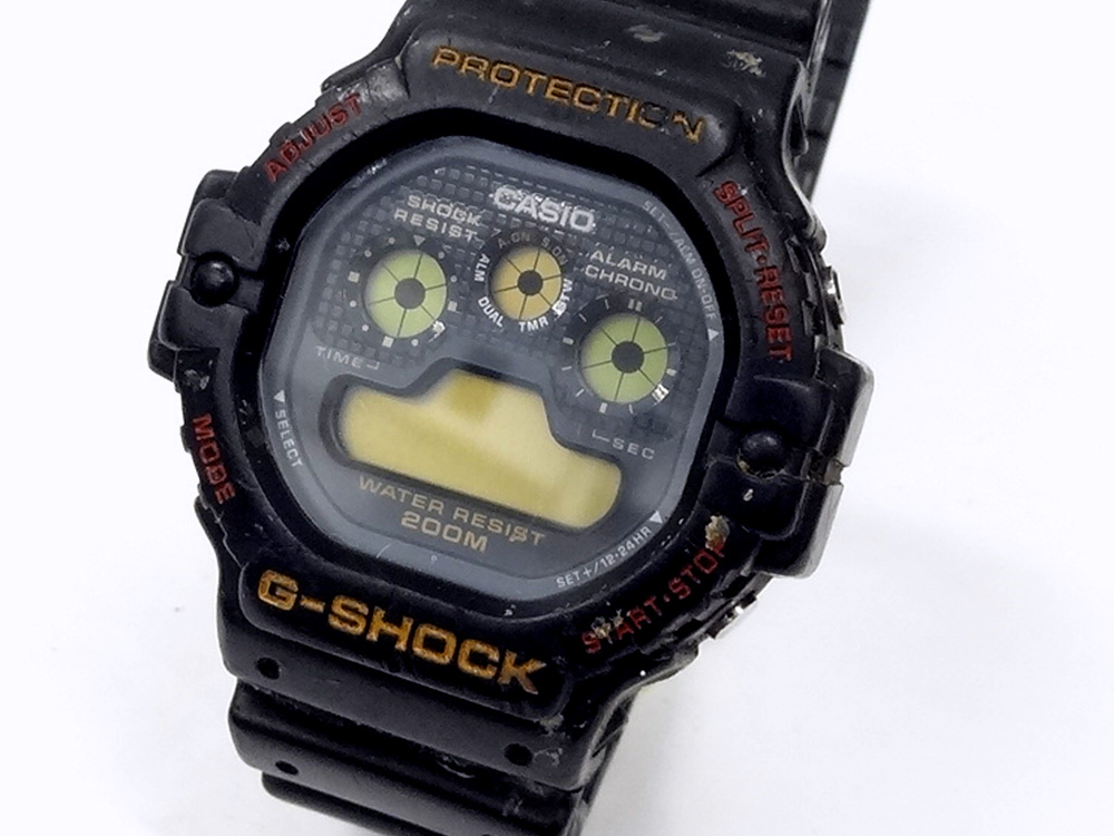 侍 CASIO G-SHOCK カシオ ジーショック プロテクション ブラック 腕時計 ジャンク品 20-210(その他)｜売買されたオークション情報、yahooの商品情報をアーカイブ公開 ...